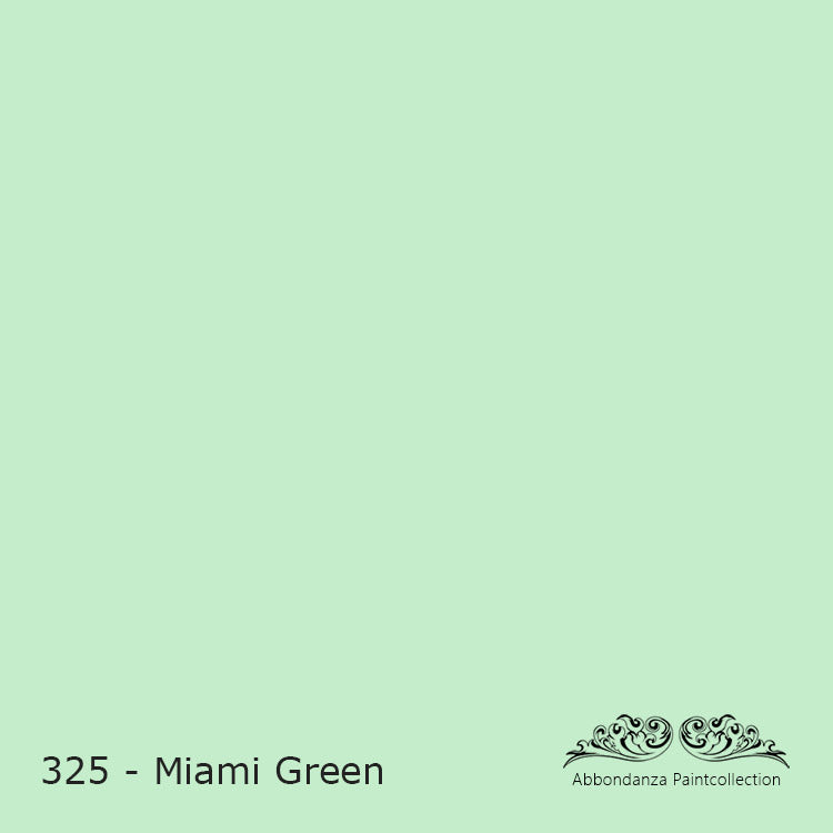 Abbondanza Lak Soft Silk 325 Miami Green – Verftechnieken